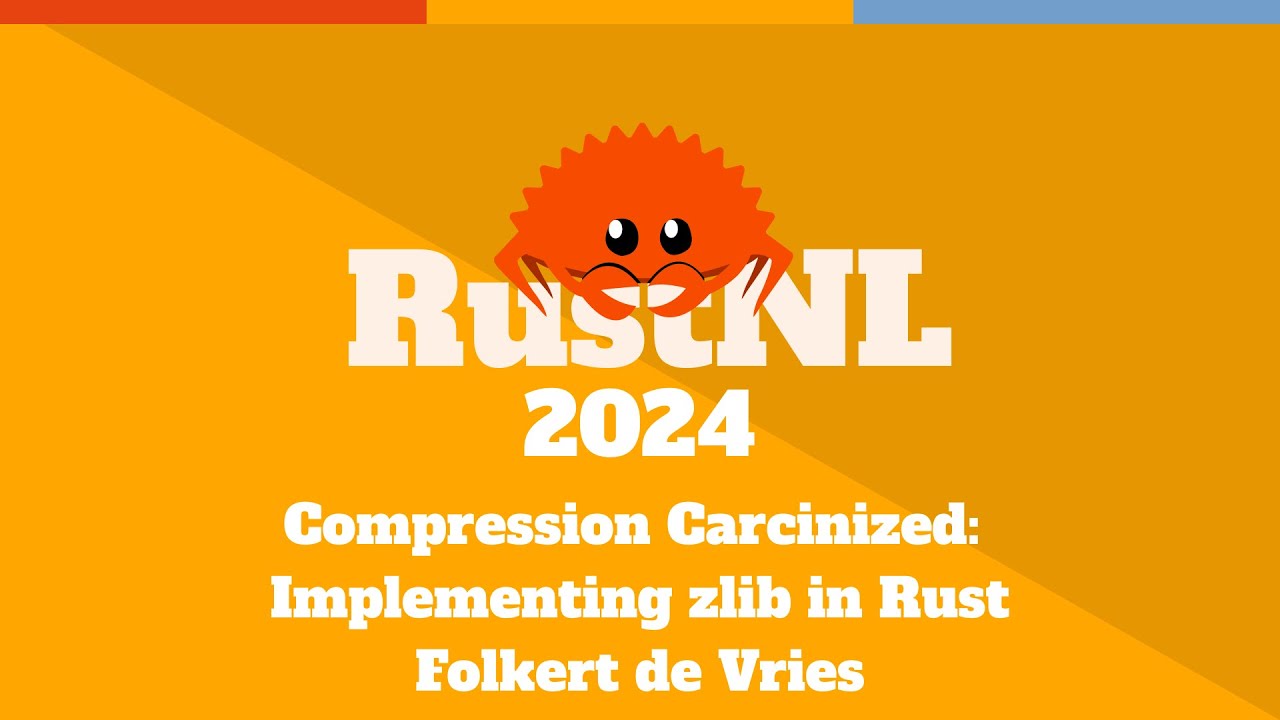 Compression Carcinized: Implementing zlib in Rust - Folkert de Vries