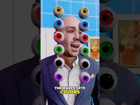 The Rarest Eye Colors That Will Blow Your Mind! 🤯👀🌎🧬 #shorts