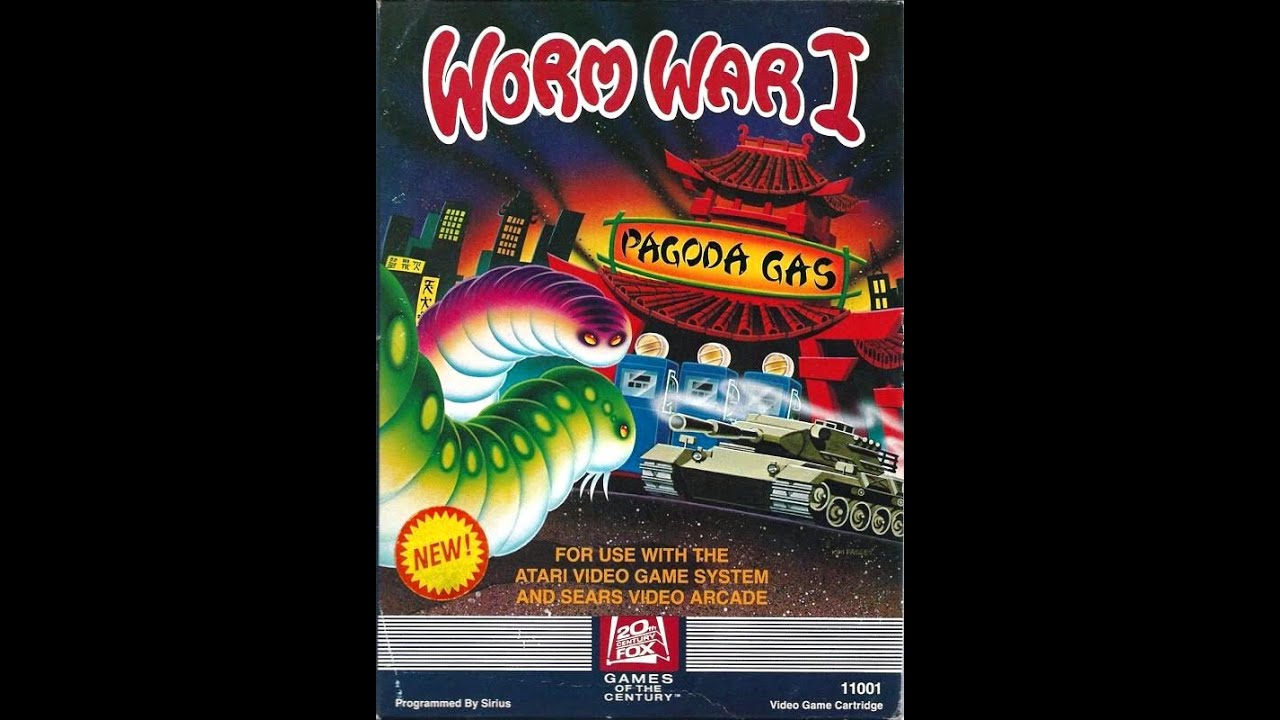 1982 Worm War I Atari 2600 Unboxing with RetroGameBoyz Controller