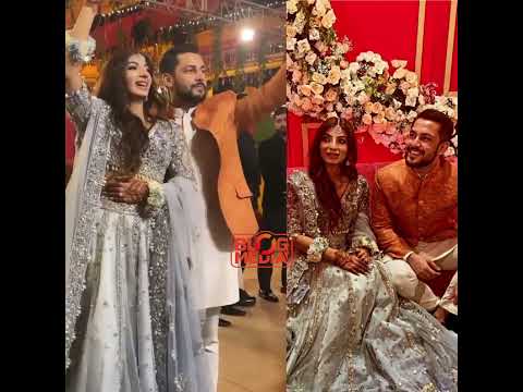 Mariam Ansari & her husband owais enjoying to the fullest at Quwali function