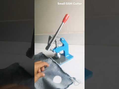 How to Use Fabric GSM Machine | GSM Testing & Checking Explained
