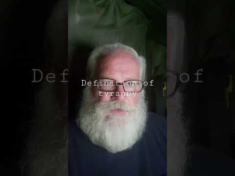 Definition of tyranny #christianity #tyranny #nofreewill ##calvinism #shorts