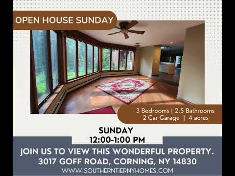 Open House Sunday, Corning, NY