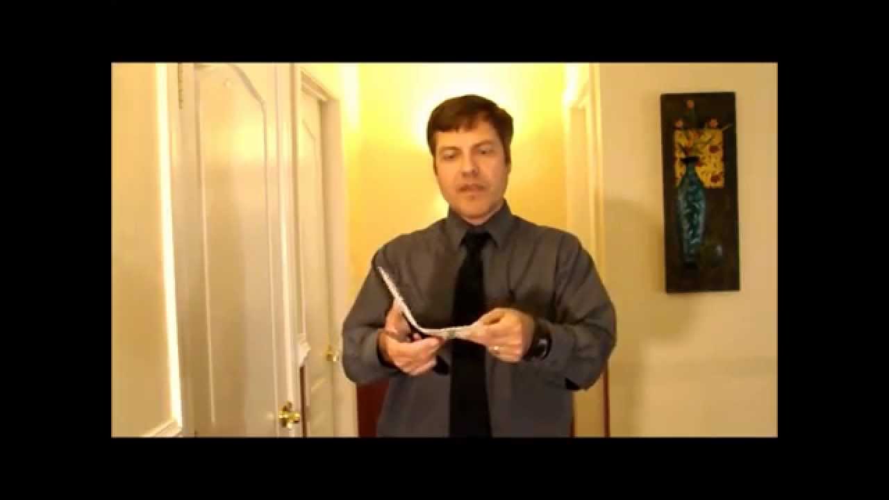 Walk through a Hole in a Piece of Paper - Magic Trick #3