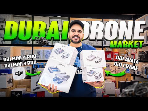 DUBAI DRONE MARKET | DJI MINI 4 PRO Price in DUBAI | DJI Mini 3 Pro PRICE IN DUBAI | DXB Vlogs