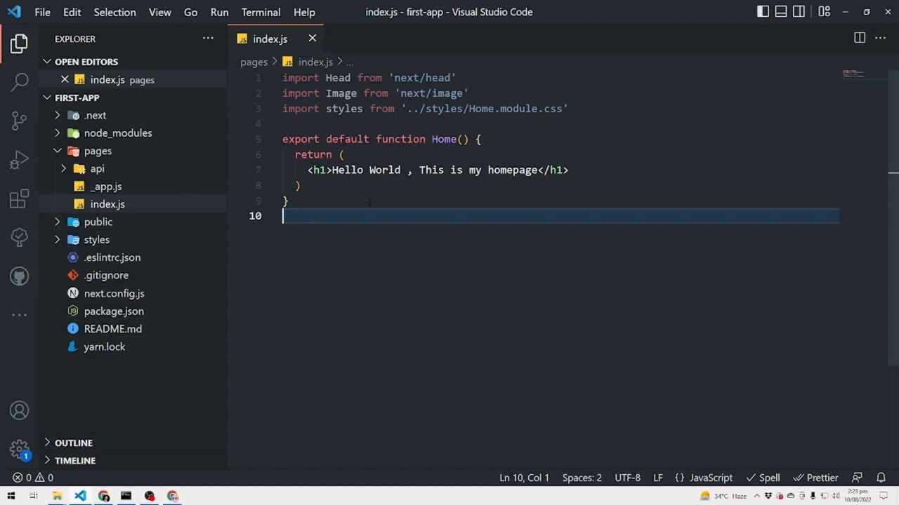 3- Basic Routing in NextJS - Next JS tutorial for beginners