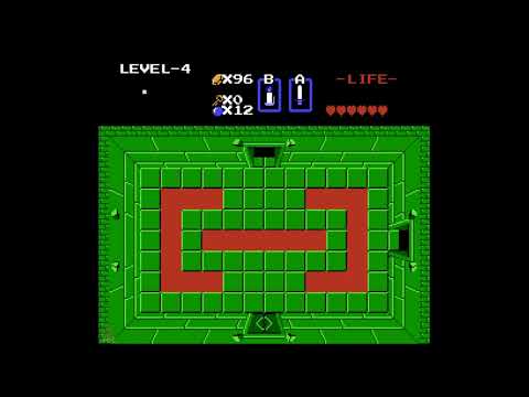 Level 4 (Second Quest) Simple Walkthrough Method #1 - The Legend of Zelda 2nd Quest 100% Walkthrough