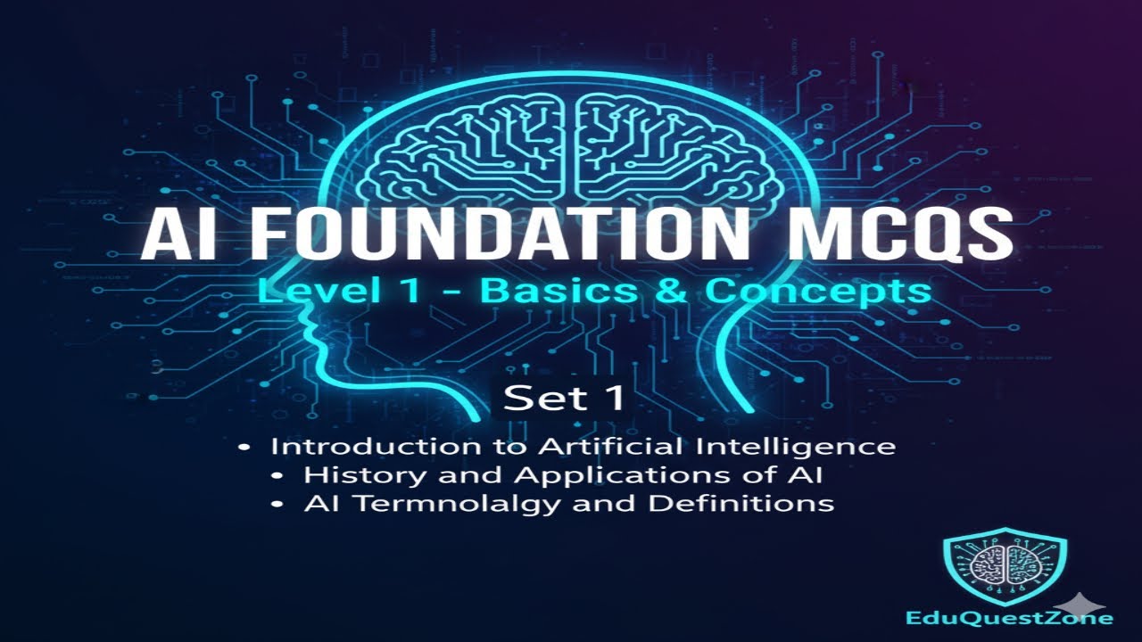 Artificial Intelligence Basics MCQs – Foundation Level | AI Concepts, Agents, Search & Knowledge