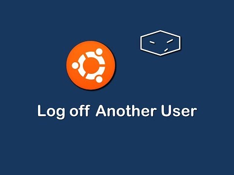 ubuntu log off another user