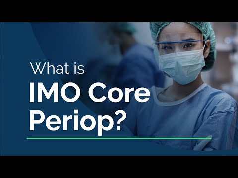 What is IMO Core Periop | IMO