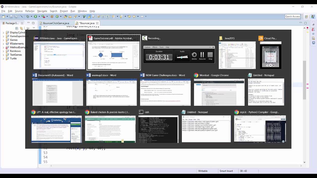Detect mouse inside a rectangle in processing