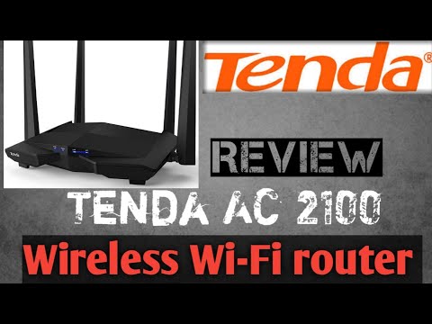 Tech Talks || 1 , Tenda AC 2100 wireless Wi-Fi router, Fiber net up-to 100 mbps || OMG 😱!!