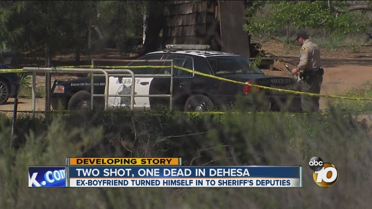 Man suspected of shooting ex-girlfriend, her current boyfriend turns himself in