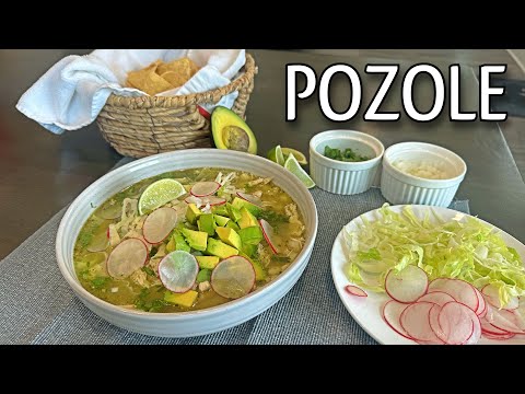 Easy Pozole Verde (With Chicken)