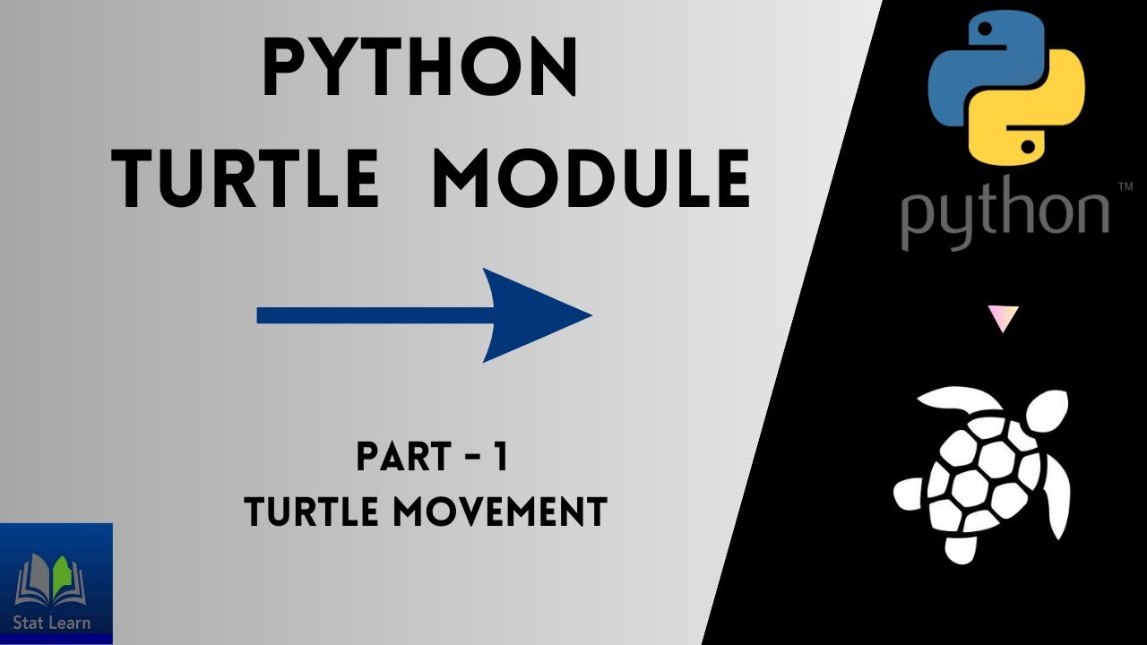 Python Turtle Graphics  | Turtle Movement | Beginners to Advanced Part - 1 #pythonturtlegraphics
