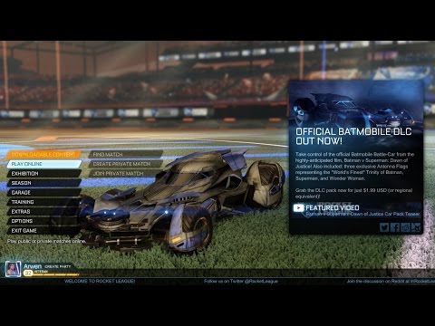 Steam Community :: Video :: Rocket League - Batmobile