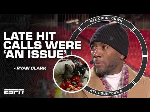 'THAT'S AN ISSUE' - Ryan Clark reacts to late hit calls in Chiefs vs. Texans | NFL on ESPN
