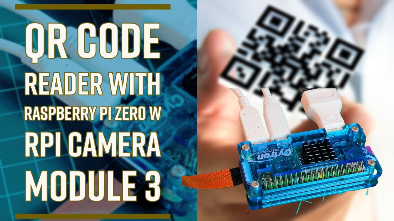QR Code Scanner With Raspberry Pi Zero W and Raspberry Pi Camera Module 3 #raspberrypi