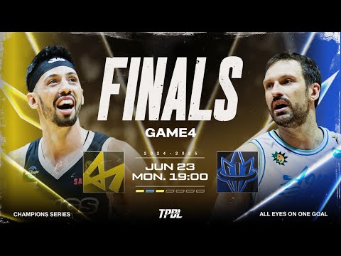 【LIVE】TPBL 2024-25 FINALS G4 新北國王 vs. 高雄全家海神 2025.6.23 1900