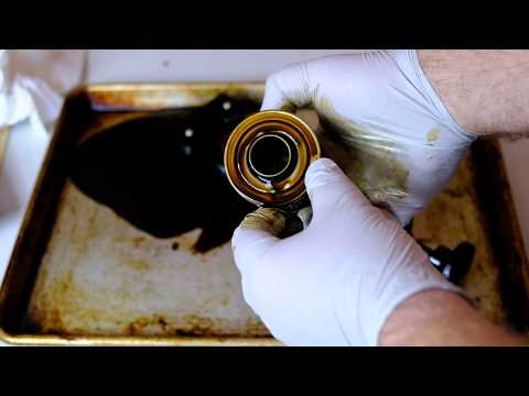 WIX 57356XP Oil Filter from 2005 Honda Pilot Cut Open