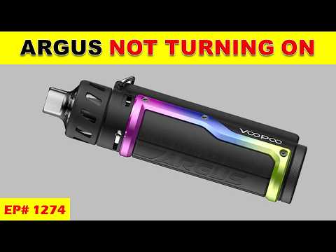 {1274} ARGUS vape device not turning on