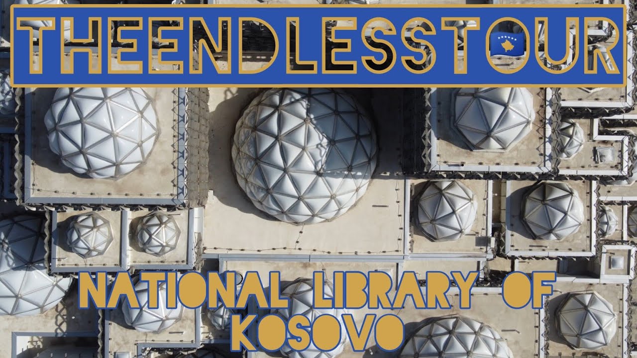 🇽🇰 NATIONAL LIBRARY OF KOSOVO, Pristina / Is it REALLY Europe's ugliest building? / TET SC