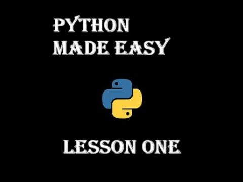 Python Lesson 1: The Basics | Print, Variables, Data Types, Input #python #programming #learn