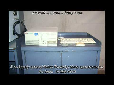 Used Baird Foundery Mate Spectrometer. DCM 1976