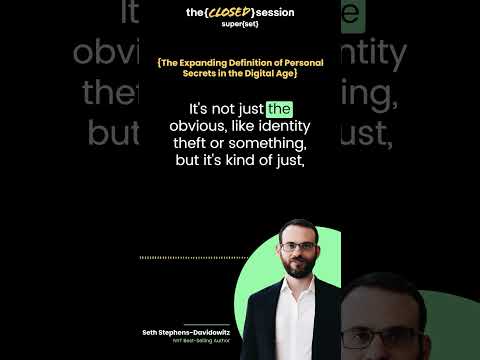 The Expanding Definition of Personal Secrets in the Digital Age #shorts | The {Closed} Session
