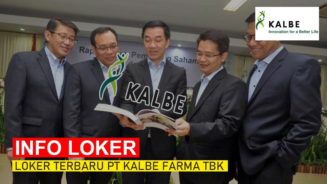 Lowongan Kerja Terbaru dari PT Kalbe Farma Tbk