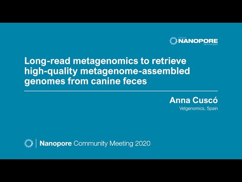 Long-Read Metagenomics to Retrieve High-Quality Metagenome-Assembled Genomes from Canine Feces
