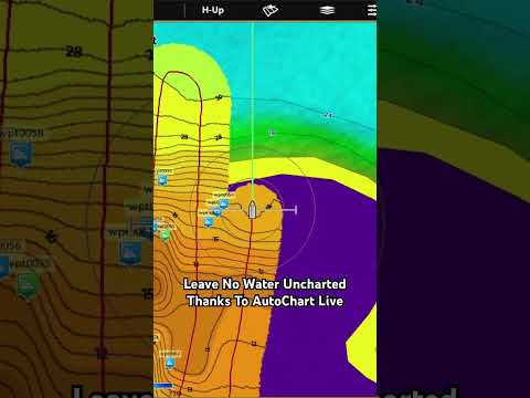 Leave no water uncharted with AutoChart Live! #Humminbird
