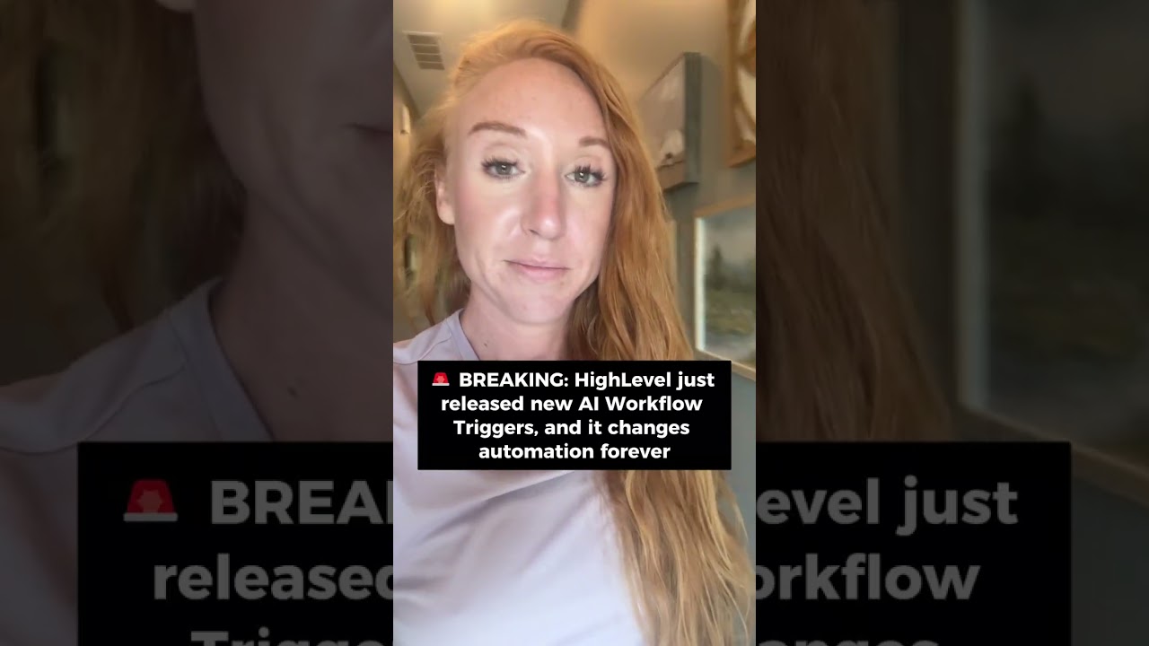 BREAKING: HighLevel just released new AI Workflow Triggers, and it changes automation forever