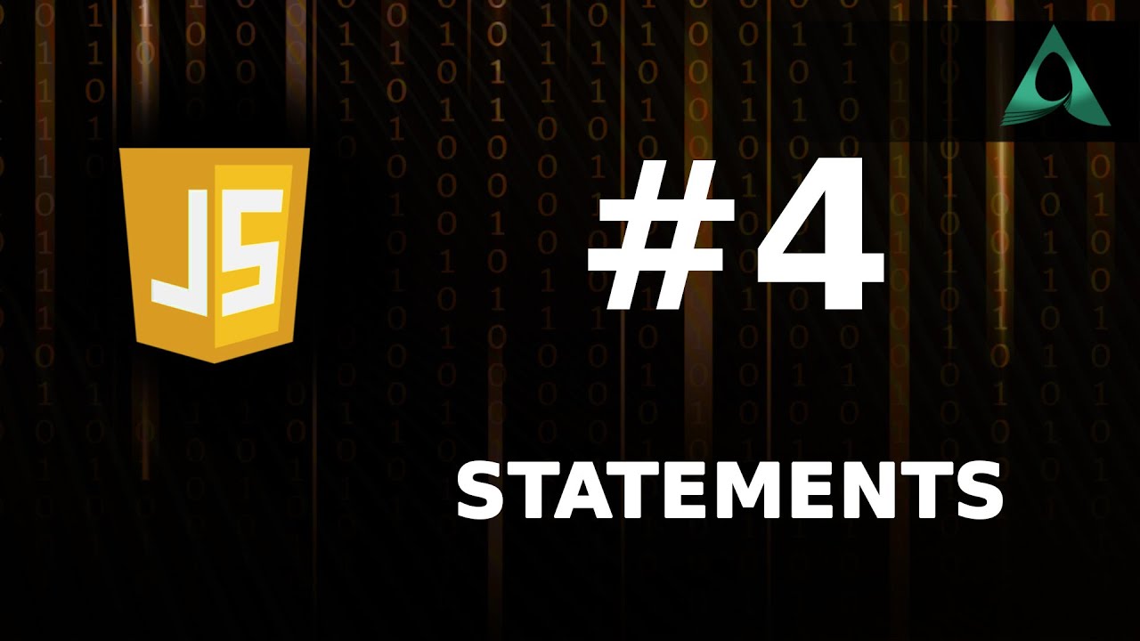 #4 JavaScript Statements (JavaScript Tutorials for Beginners to Intermediate)