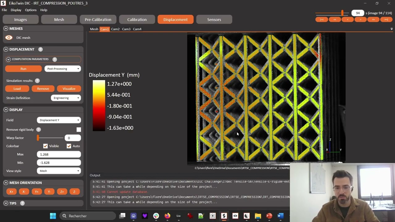 Multi-camera DIC measurements with EikoTwin DIC