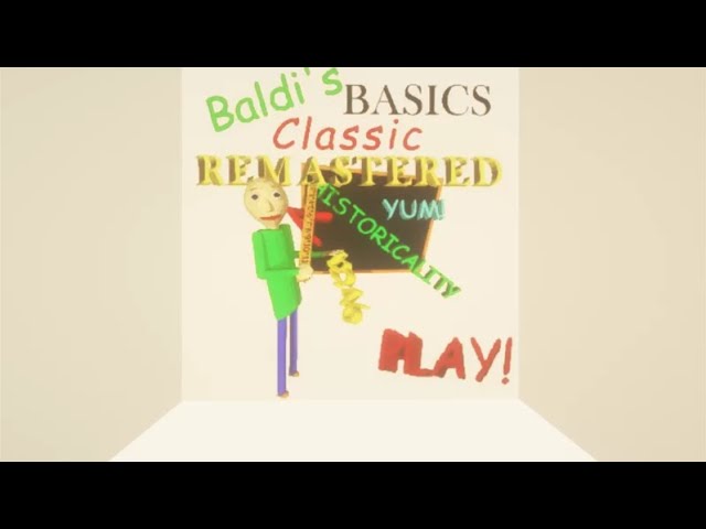 Baldis Basics Classic Remastered (Full Game) [Eng. and Rus.] Minecraft Map