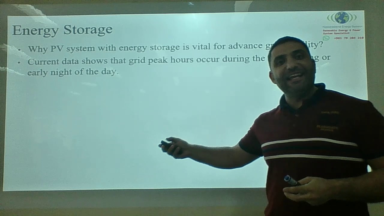 PV System Design; Battery Sizing by Dr Mohamad Nassereddine