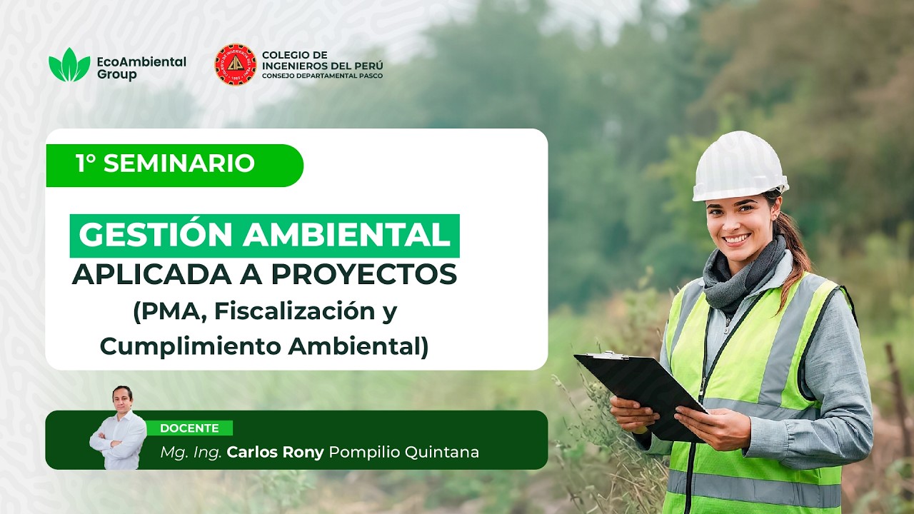 📘 Clase 1/5 | Fundamentos de Gestión Ambiental | Gestión Ambiental Aplicada a Proyectos
