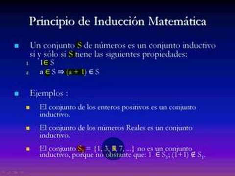 Inducción matemática | Matemáticas Discretas ISC