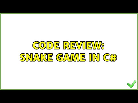 Code Review: Snake Game in C# (4 Solutions!!)