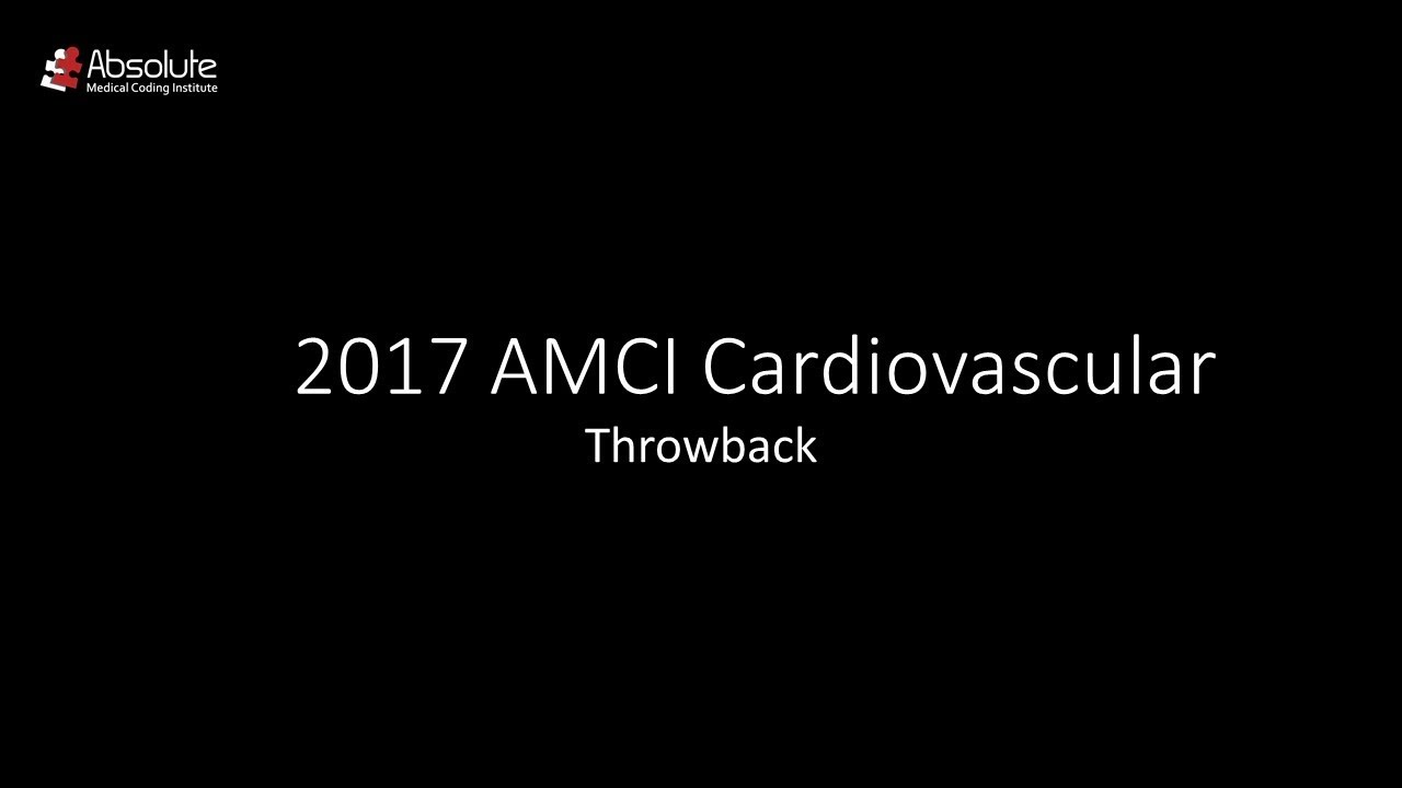 AMCI Cardiovascular Group Study Playback 2017