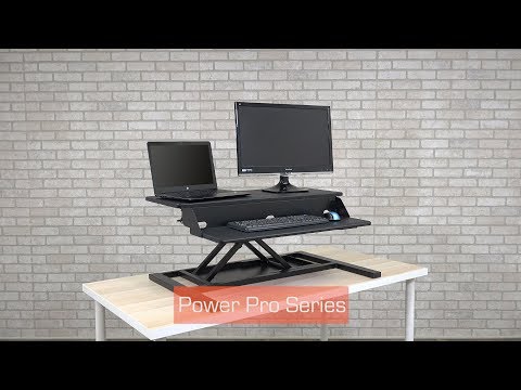 Power Pro - Electric Adjustable Standing Desk Converter