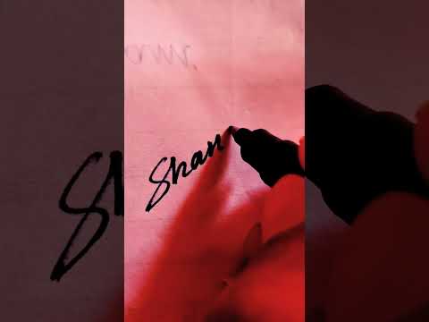 shanaya = beautiful name in cursive writing || English writing || #short #writing #cursive
