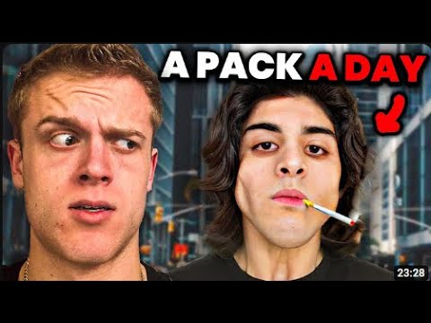 Guy Gets Addicted To Cigarettes For A Video Joe Batt reacts