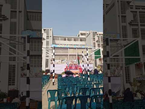 My beautiful campus || Rajuk uttara model College ❤️