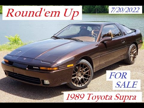 FOR SALE 1989 Toyota Supra