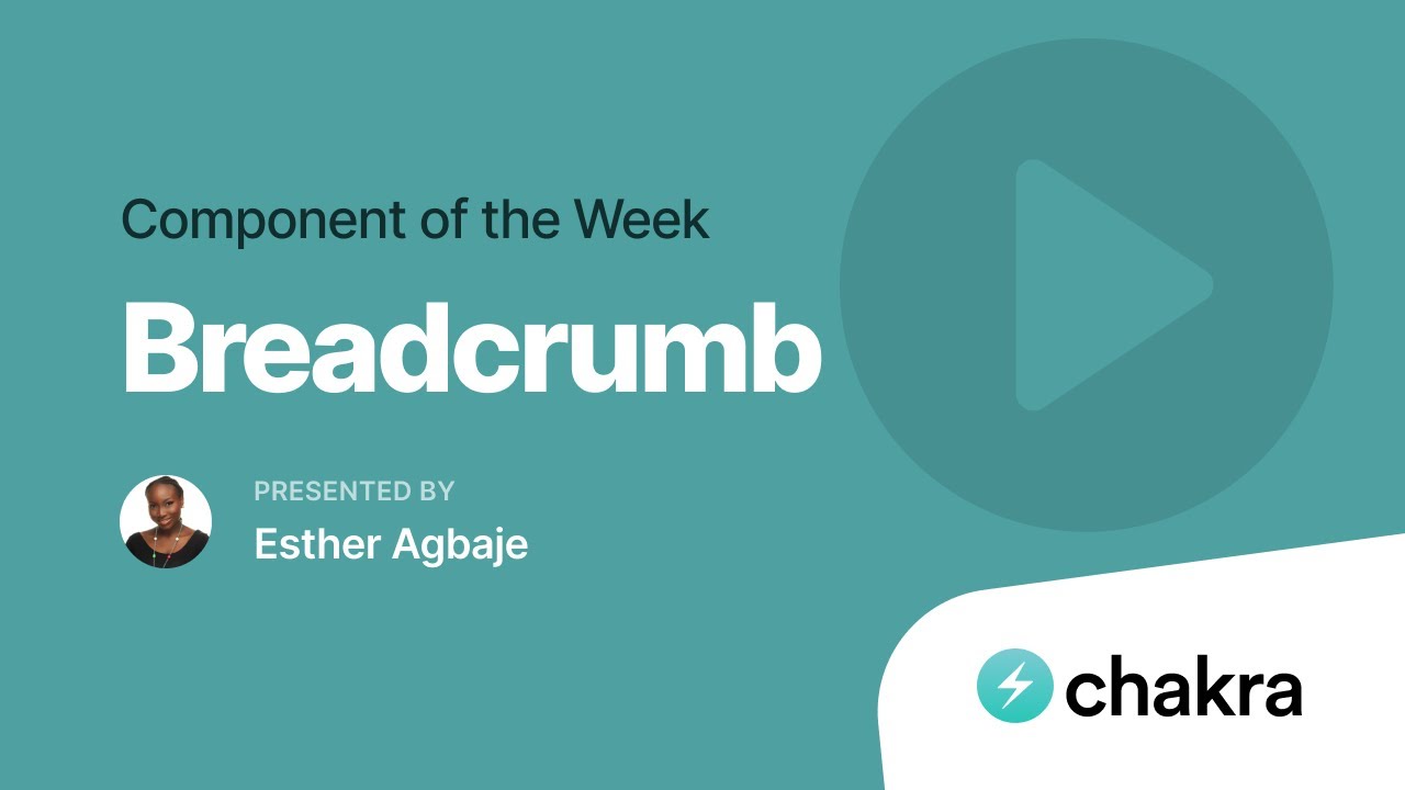 Breadcrumb (Component of the Week)