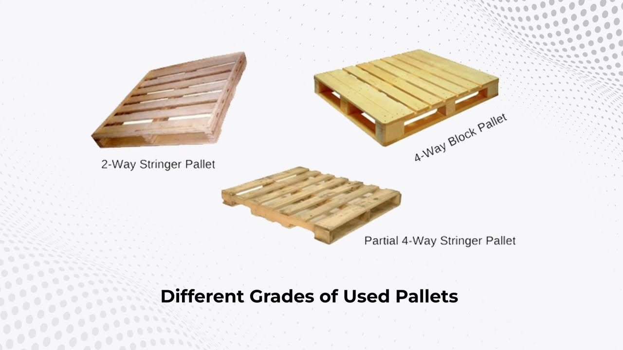 Different Types of Used Wooden Pallets