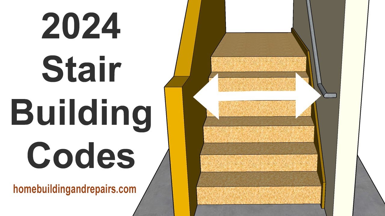 Minimum Width In Between Handrailing, Guardrailing And Walls For Stair Construction or Remodeling