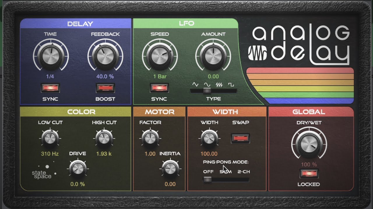 Exploring Studio One’s Analog Delay